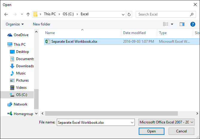 Importing Excel Workbooks in Power Pivot - Free Microsoft Excel Tutorials
