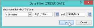 Filter a Pivot Table by Dates | MyExcelOnline
