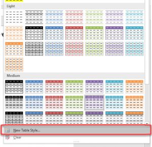 Excel Table: Styles | MyExcelOnline