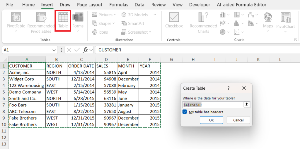Excel Table: Total Row Calculations | MyExcelOnline