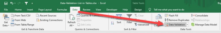 Drop Down Menu In Your Excel Table | MyExcelOnline