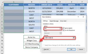 Drop Down Menu In Your Excel Table | MyExcelOnline