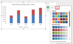 Stacked Column Chart: Compare Contributions | MyExcelOnline