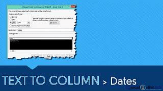 Text To Columns Dates Free Microsoft Excel Tutorials 0930