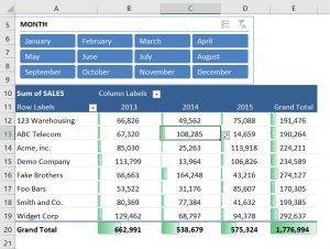 Conditionally Format a Pivot Table With Data Bars | MyExcelOnline