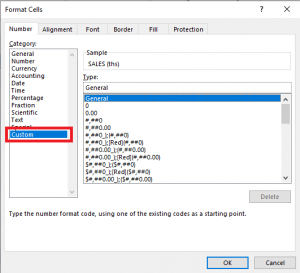 Excel Custom Number Format Millions and Thousands | MyExcelOnline