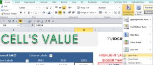 Conditional Format a Cell´s Value | MyExcelOnline