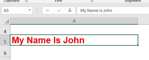 Excel´s Fill Justify Tool | MyExcelOnline