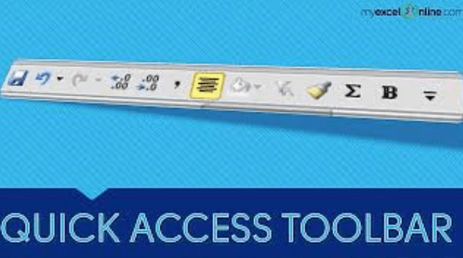 Quick Access Toolbar Free Microsoft Excel Tutorials