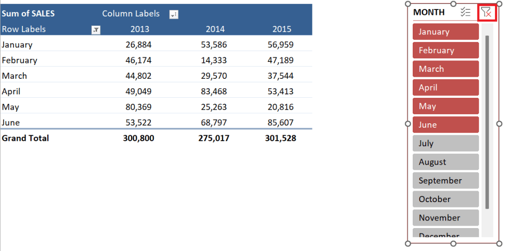 Different Ways To Filter An Excel Slicer Myexcelonline