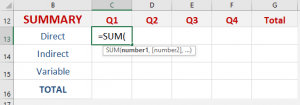 Consolidate with 3D Formulas in Excel | MyExcelOnline