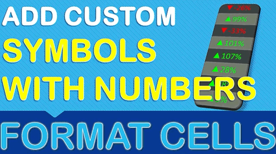 Create Custom Symbols In Excel Based On Numbers MyExcelOnline Create Custom Symbols In Excel Based On Numbers MyExcelOnline