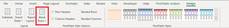 how-to-insert-a-blank-row-in-excel-pivot-table-myexcelonline