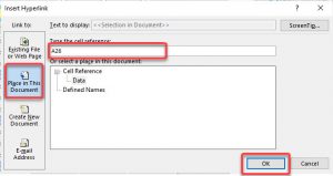 Excel Hyperlinks: Buttons | MyExcelOnline