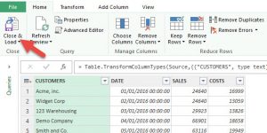 Consolidate Multiple Excel Sheets Using Power Query Append