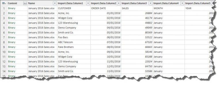 Consolidate Multiple Excel Workbooks Using Power Query
