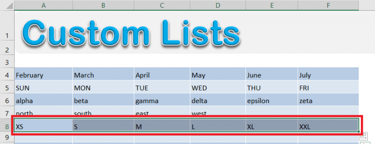 3 Quick Ways on How To Create A List In Excel | MyExcelOnline
