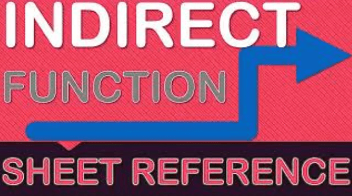 Excel Indirect Function Free Microsoft Excel Tutorials