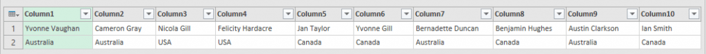 Transpose Using Power Query Myexcelonline