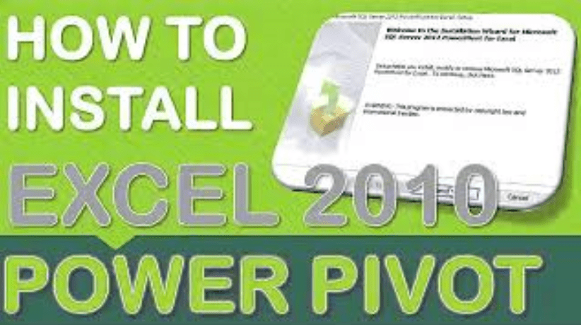 Installing Power Pivot In Excel 2010 Free Microsoft Excel Tutorials