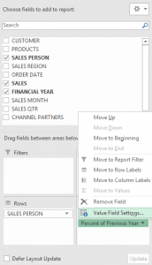 Add Percentage to Pivot Table | MyExcelOnline
