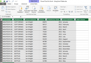 Using Excel Tables in Power Pivot | MyExcelOnline