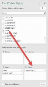 Group Dates in Pivot Table by Month