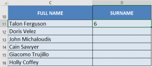 Extract Last Name with Excel’s REPLACE Formula | MyExcelOnline