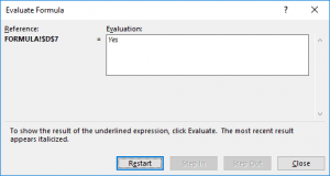 Evaluate Formulas Step By Step in Excel | MyExcelOnline