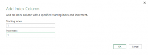 Create Index Columns Using Power Query | MyExcelOnline
