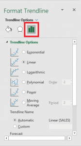 How to add Trendline in Excel Charts | MyExcelOnline