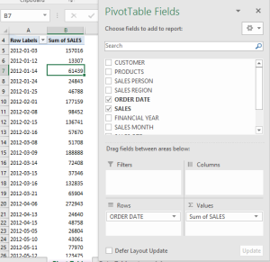 Cannot group that selection in an Excel Pivot Table - SOLUTION!
