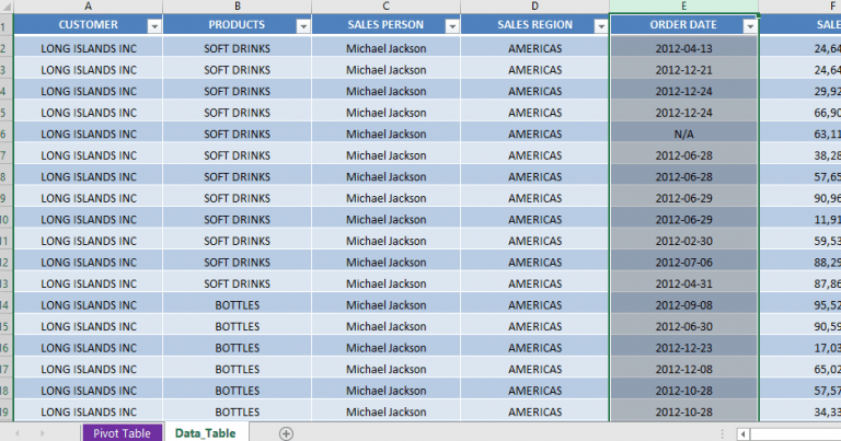 Cannot group that selection in an Excel Pivot Table - SOLUTION!