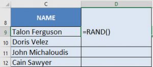 Create a Random List with Excel's RAND Formula | MyExcelOnline