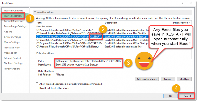 How To Automatically Open A Specific Workbook When You Start Excel Myexcelonline