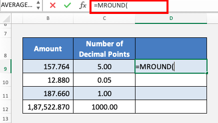 Excel Round Off Formula | MyExcelOnline