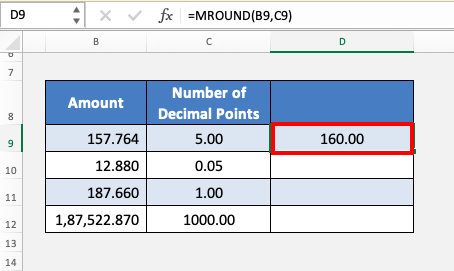 Excel Round Off Formula | MyExcelOnline
