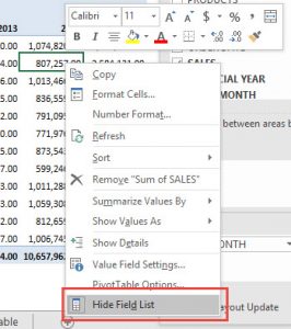 How to Show Pivot Table Fields | MyExcelOnline