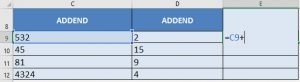 Addition Formula in Excel | MyExcelOnline