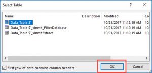 External Data Source to Import Data into an Excel Pivot Table