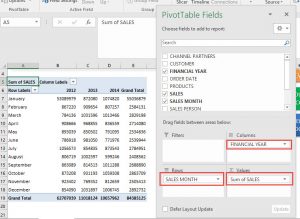 External Data Source to Import Data into an Excel Pivot Table