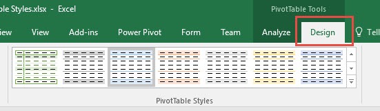 Excel Pivot Table Styles | MyExcelOnline Excel Pivot Table Styles | MyExcelOnline