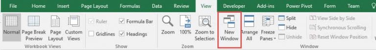 How to View Multiple Worksheets in Excel | MyExcelOnline