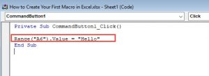 3 Easy Methods to Create Button in Excel for Macros