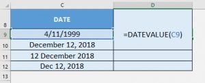 DATEVALUE Formula in Excel | MyExcelOnline