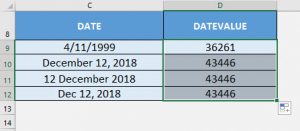 DATEVALUE Formula in Excel | MyExcelOnline