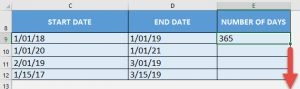 DAYS Formula in Excel | MyExcelOnline