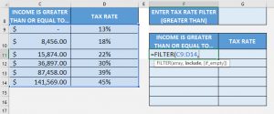 Excel FILTER Formula | MyExcelOnline