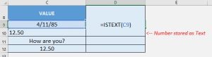 ISTEXT Formula in Excel | MyExcelOnline