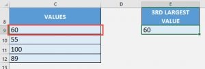LARGE Formula in Excel | MyExcelOnline